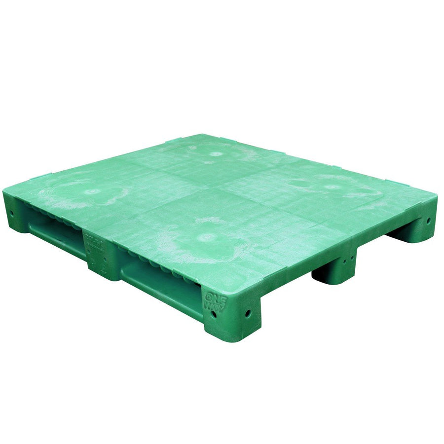 40 x 48 Smooth Deck FDA Plastic Pallet - Green | Best Plastic Pallets # ...