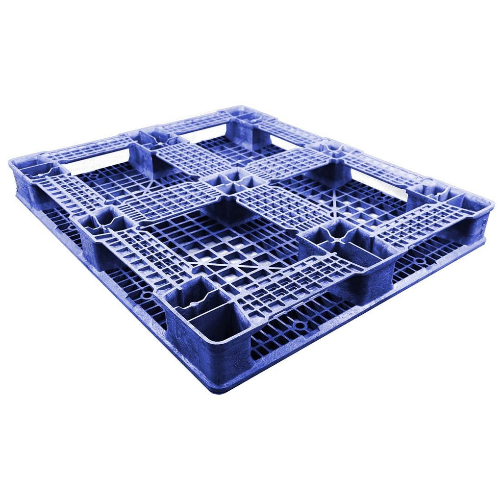 40 x 48 Stackable FDA Approved Plastic Pallet - Blue | Best Plastic ...